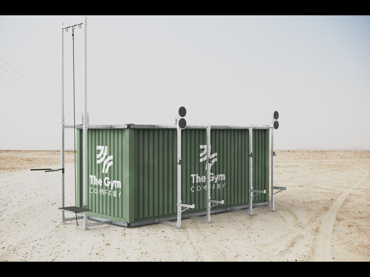 Outdoor and Deployable Training-Container Gym, Mobile Gym, Military Gym ...